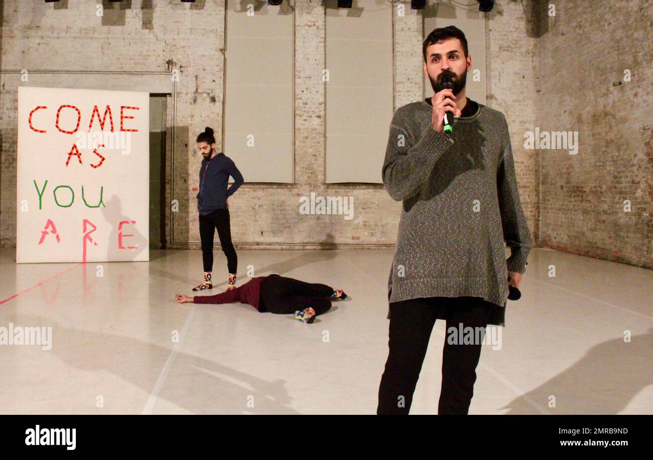 In this Sept. 5 photo, Medhat Aldaabal, a 30-year-old migrant from ...