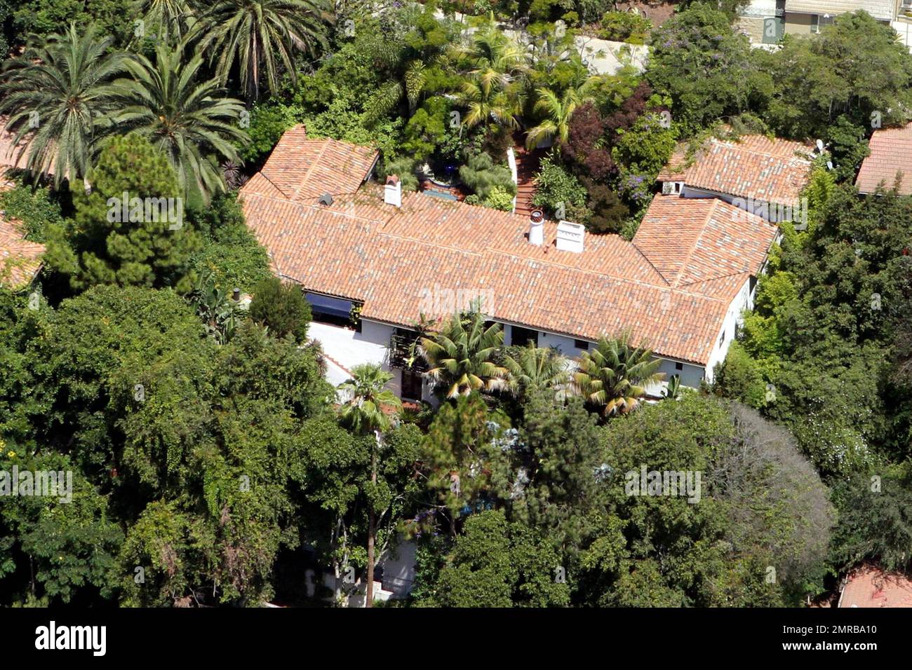 EXCLUSIVE!! Aerial views of the home Jason Statham has reportedly ...