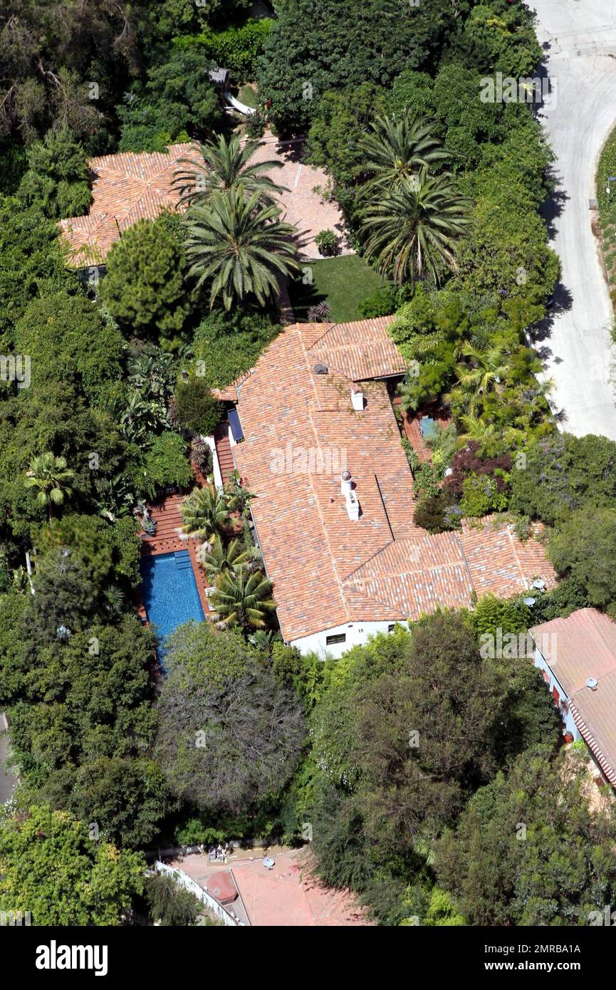 EXCLUSIVE!! Aerial views of the home Jason Statham has reportedly ...