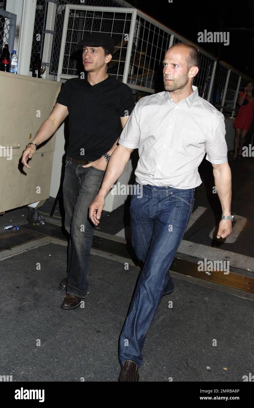 Exclusive!! Jason Statham looked every bit as tough as the characters ...