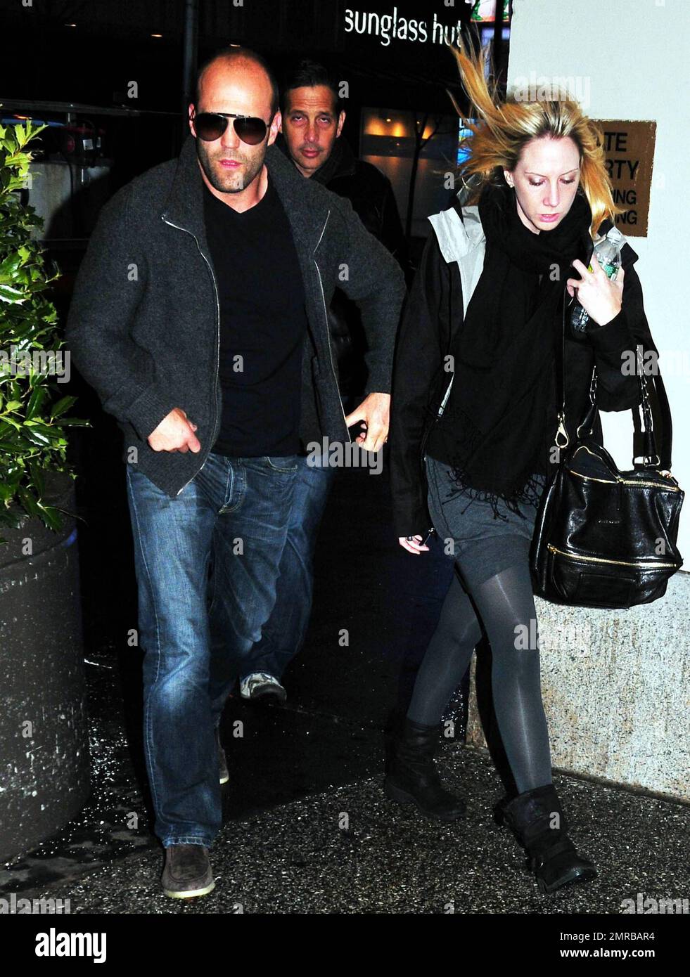 UK actor Jason Statham arrives for an appearance on MTV's "The Seven ...