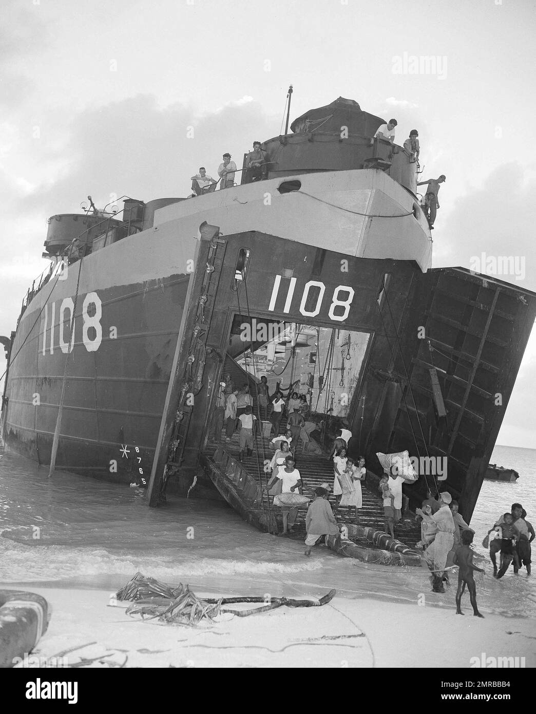FILE - In this March 14, 1946 file photo, natives of Bikini Atoll ...