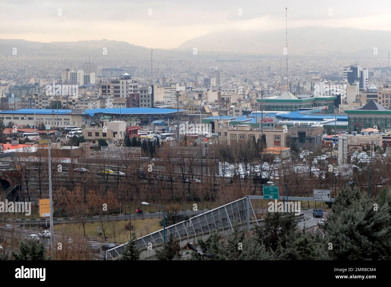 Tehran, Tehran, Iran. 31st Jan, 2023. A view of the Iranian capital ...