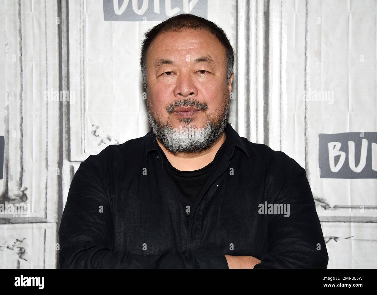 Chinese visual artist Ai Weiwei attends the BUILD Speaker Series to ...