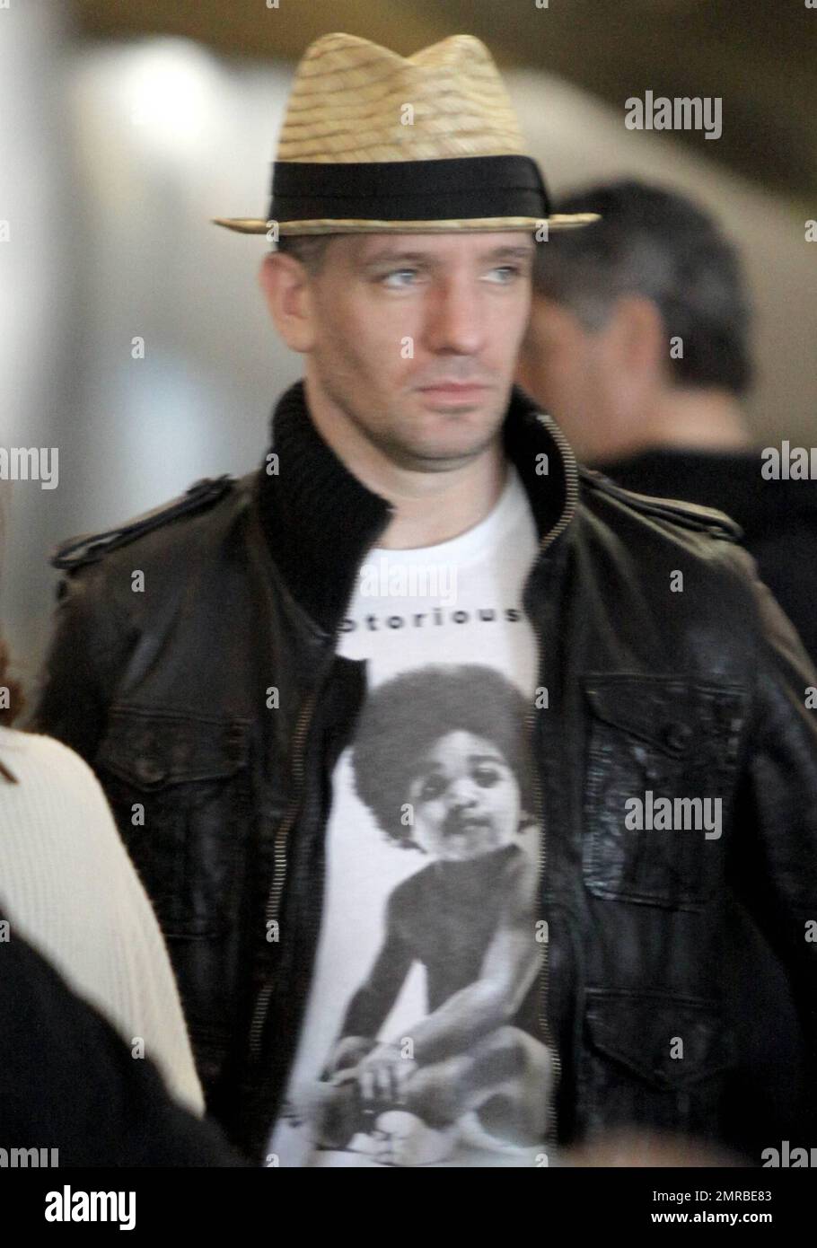 EXCLUSIVE!! Former 'NSYNC member JC Chasez arrives at LAX after ...