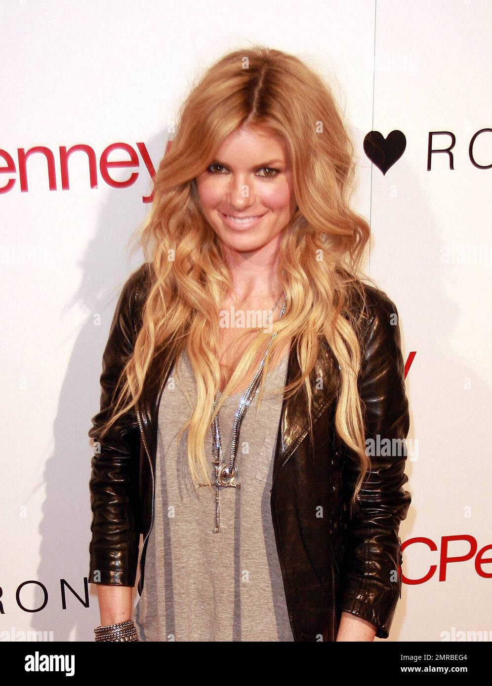 Model Marisa Miller at the Charlotte Ronson and JCPenney Spring ...