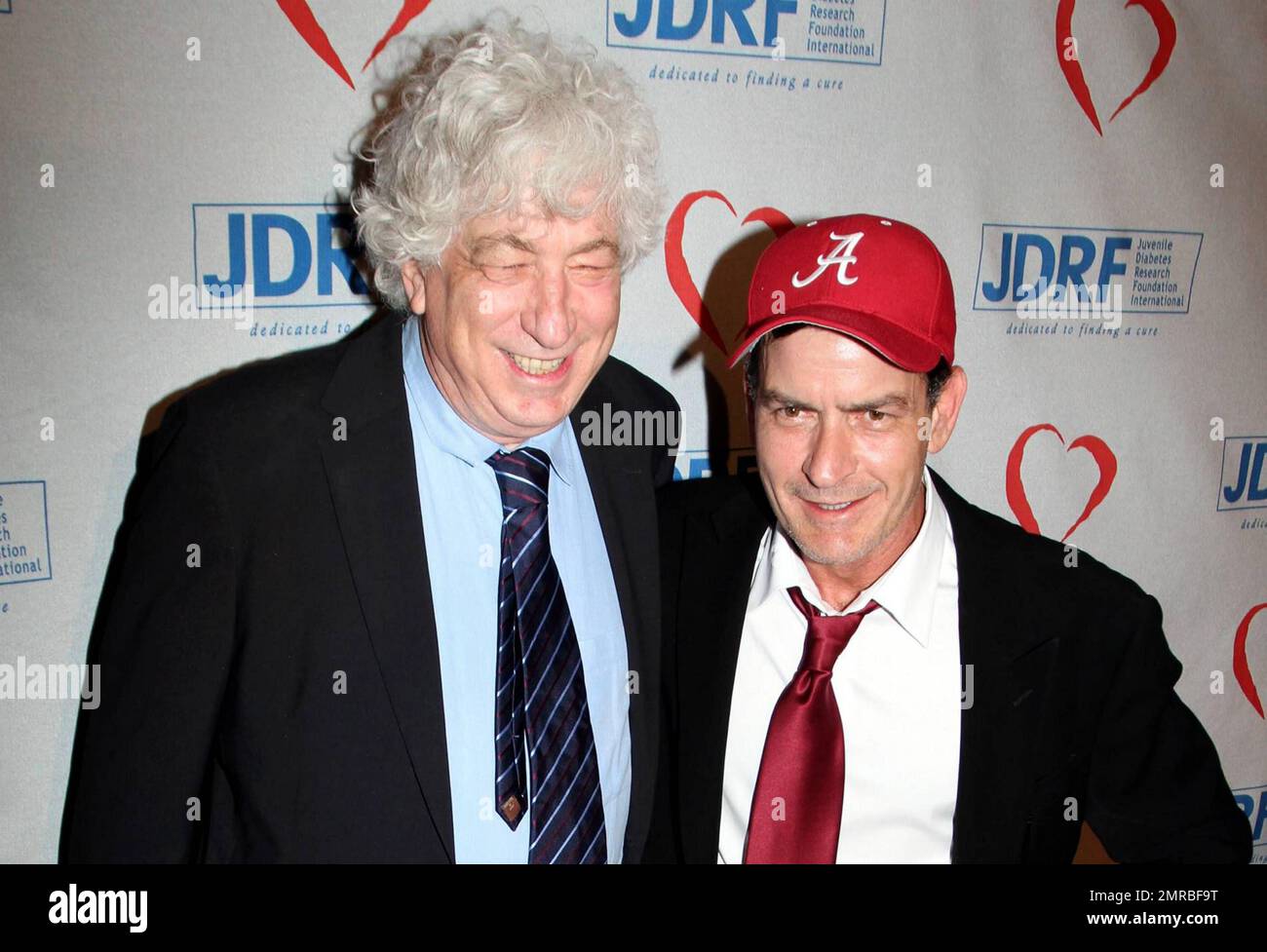 Charlie Sheen arriving at JDRFÕs 8th Annual Gala ÒFinding a Cure: A ...