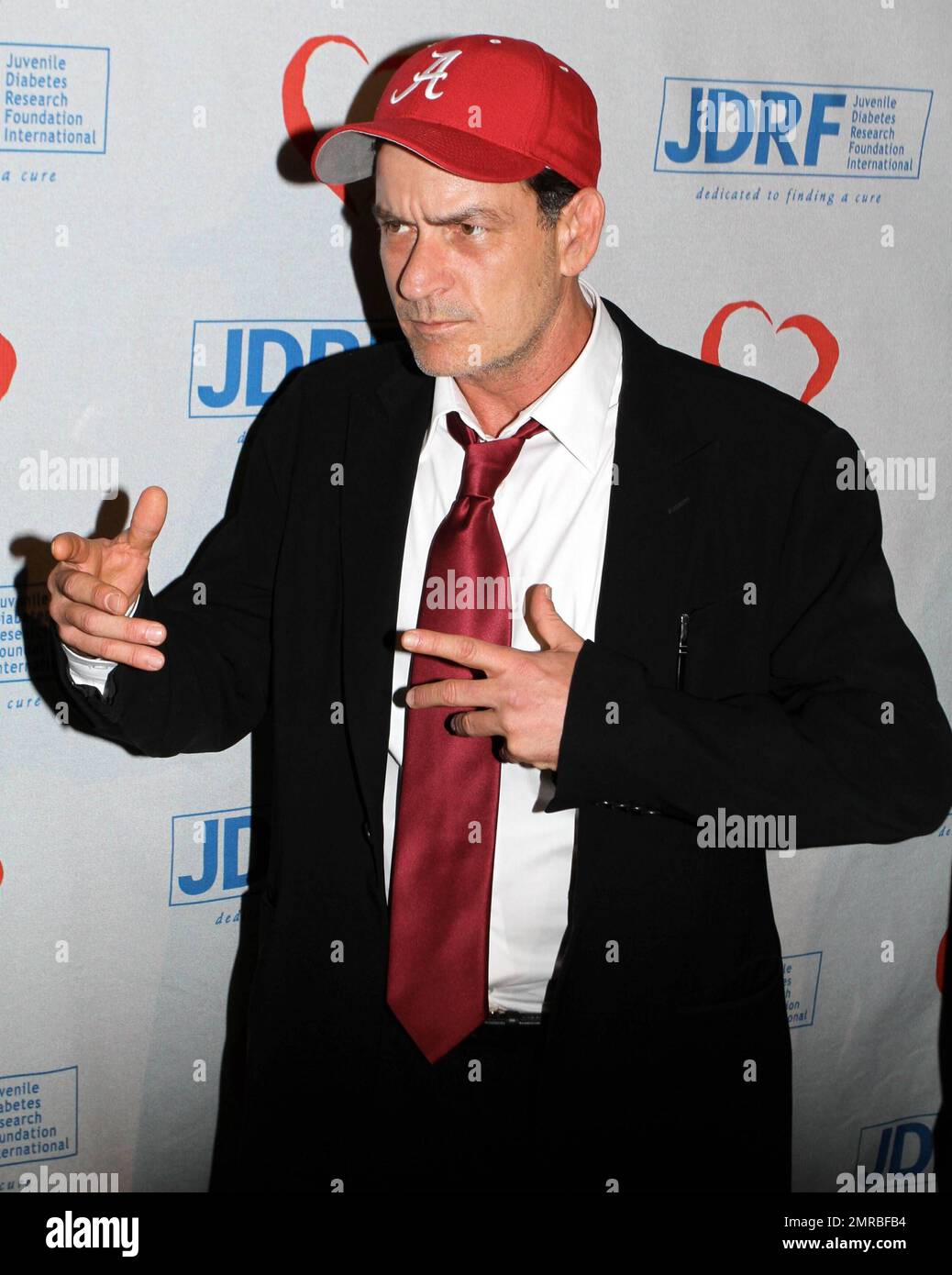 Charlie Sheen at the Juvenile Diabetes Research Foundation's 8th Annual ...