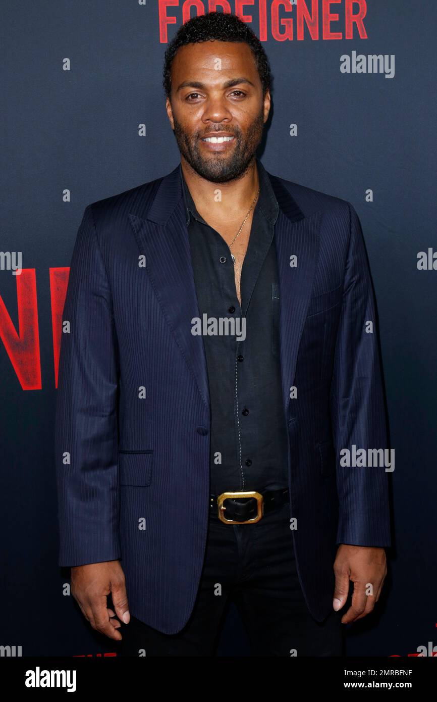 Ray Fearon arrives at the LA Premiere of "The Foreigner" at the ...