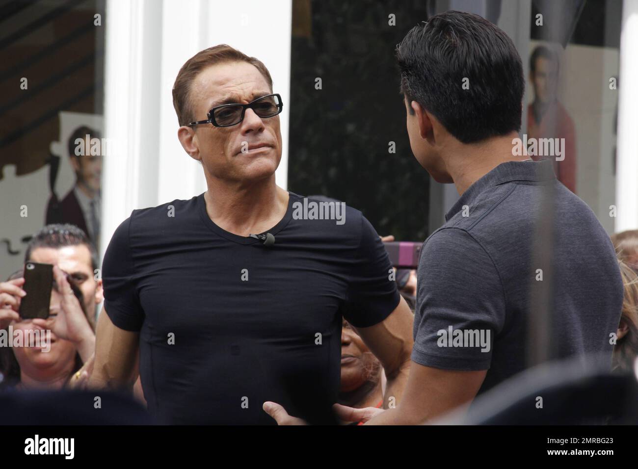 "The Expendables 2" star Jean-Cleaude Van Damme makes an appearance at ...