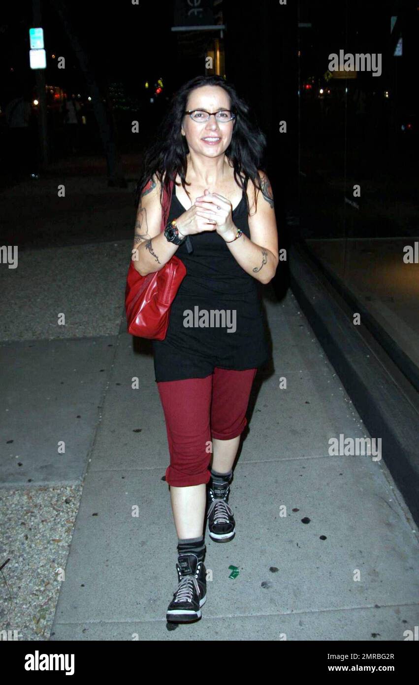 Jeanine Garofalo heads to the Coffee Bean. While she walks, she talks ...