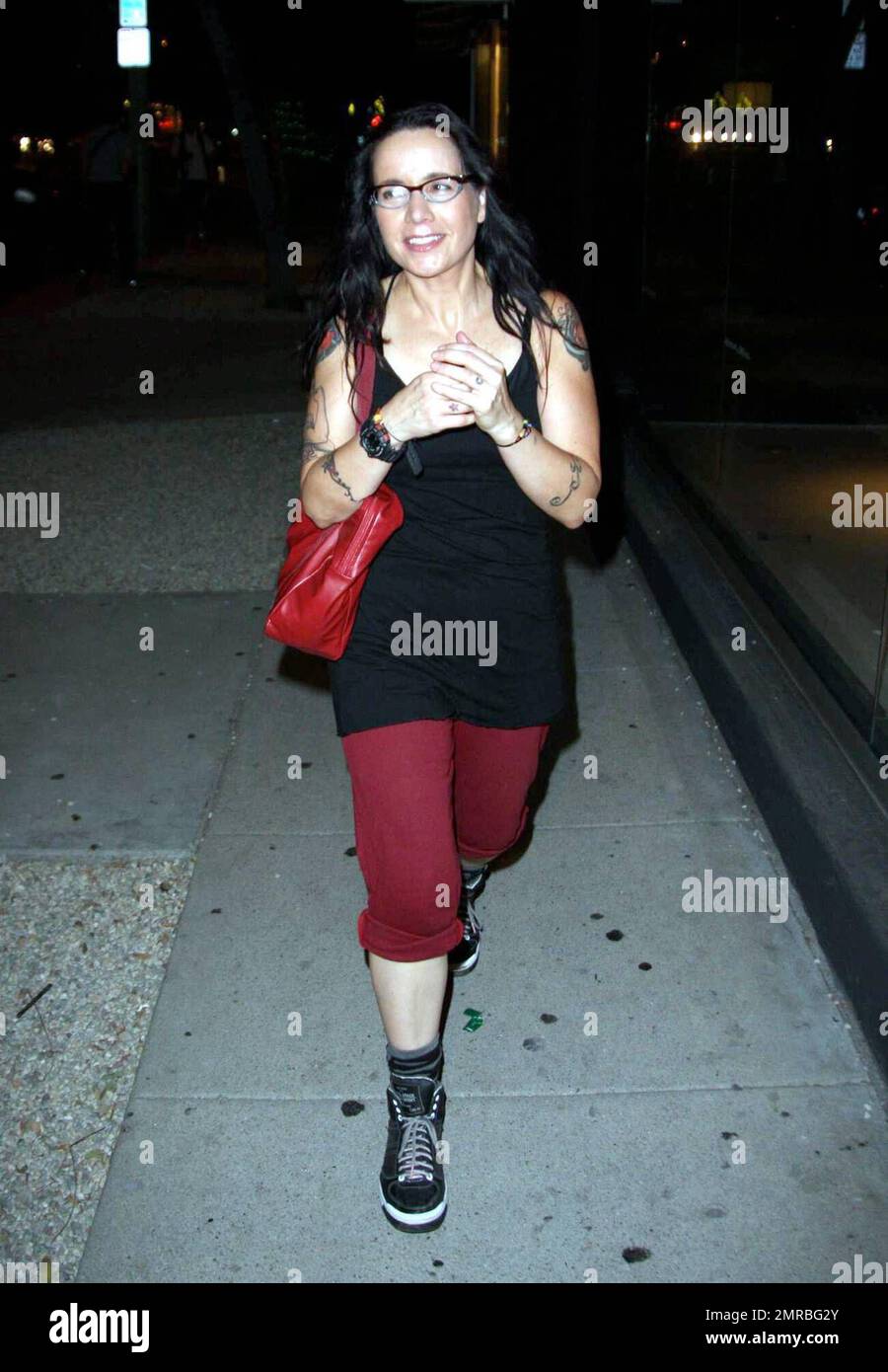 Jeanine Garofalo heads to the Coffee Bean. While she walks, she talks ...