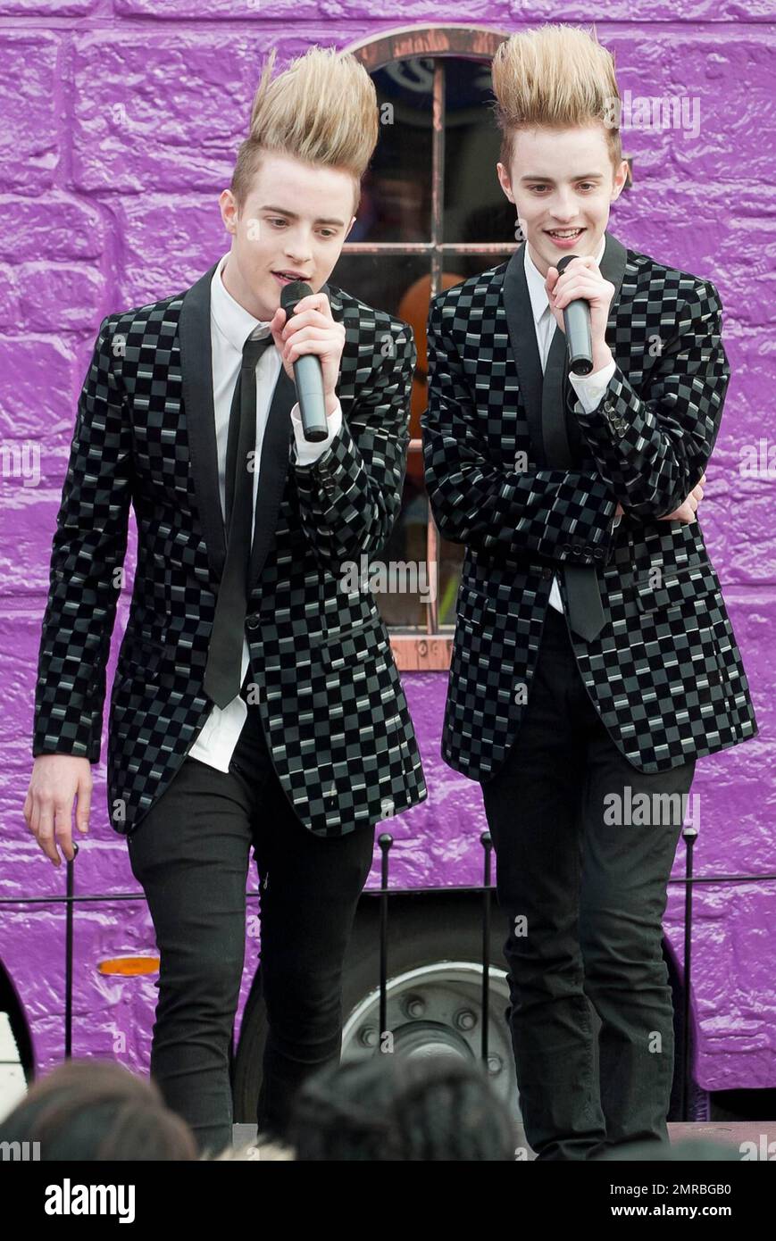 Jedward 2009 hi-res stock photography and images - Alamy