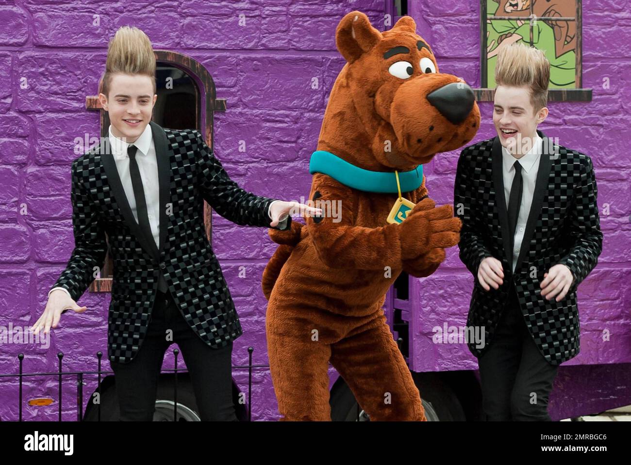 Jedward, "X-Factor" 2009 contestants and twins John and Edward Grimes ...
