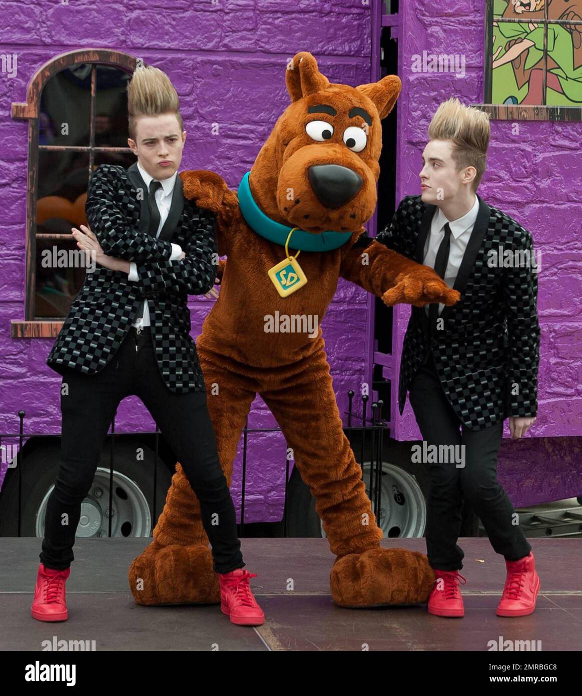 Jedward, "X-Factor" 2009 contestants and twins John and Edward Grimes ...