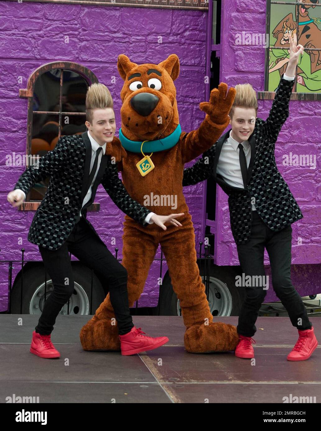 Jedward, "X-Factor" 2009 contestants and twins John and Edward Grimes ...