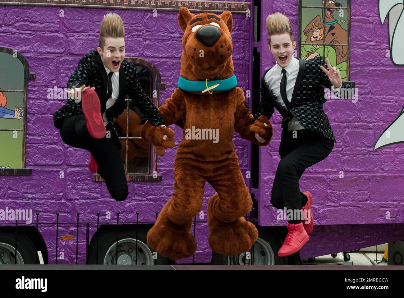 Jedward, "X-Factor" 2009 contestants and twins John and Edward Grimes ...