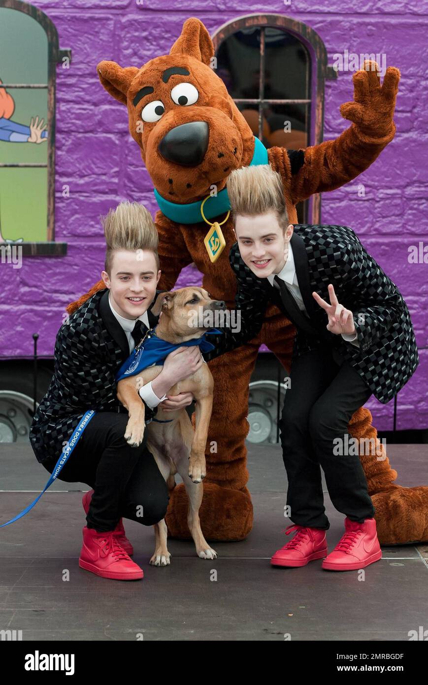 Jedward, "X-Factor" 2009 contestants and twins John and Edward Grimes ...