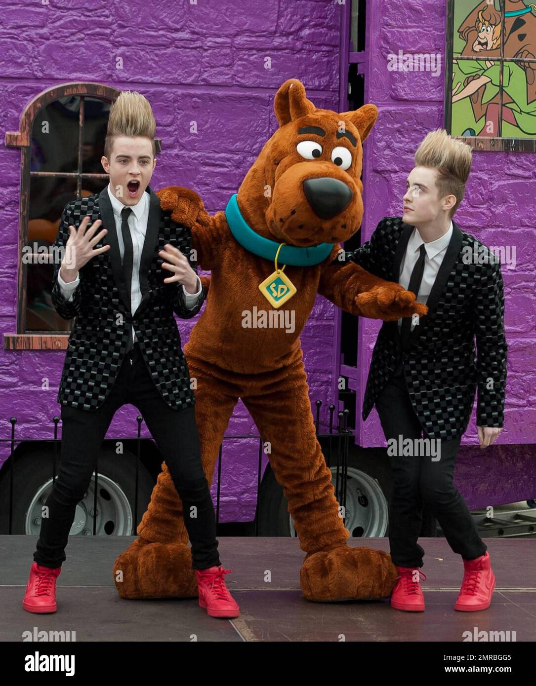Jedward, "X-Factor" 2009 contestants and twins John and Edward Grimes ...