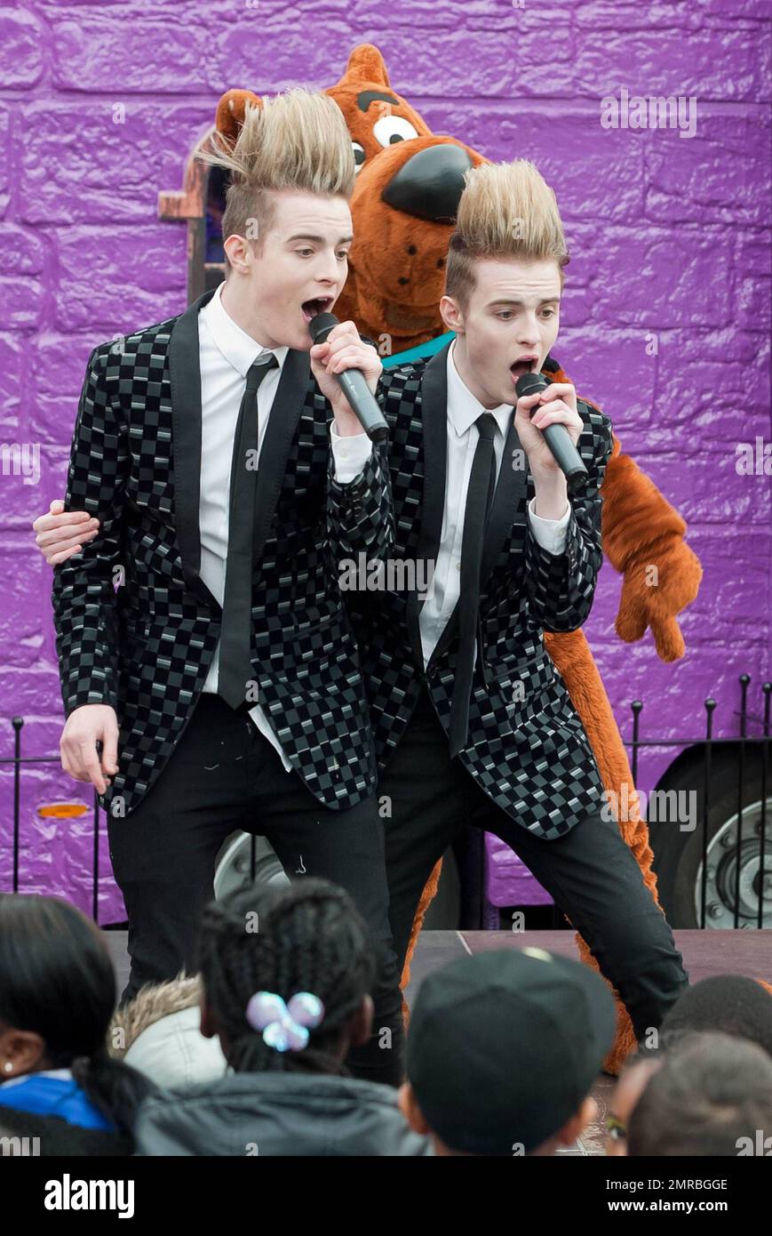 Jedward, "X-Factor" 2009 contestants and twins John and Edward Grimes ...