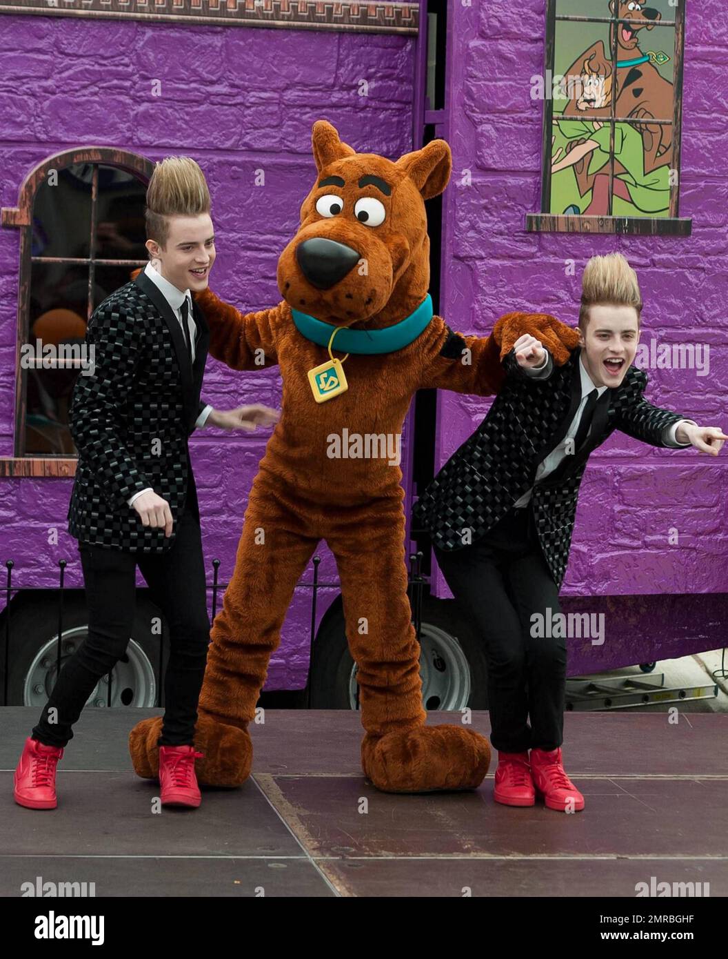 Jedward, "X-Factor" 2009 contestants and twins John and Edward Grimes ...