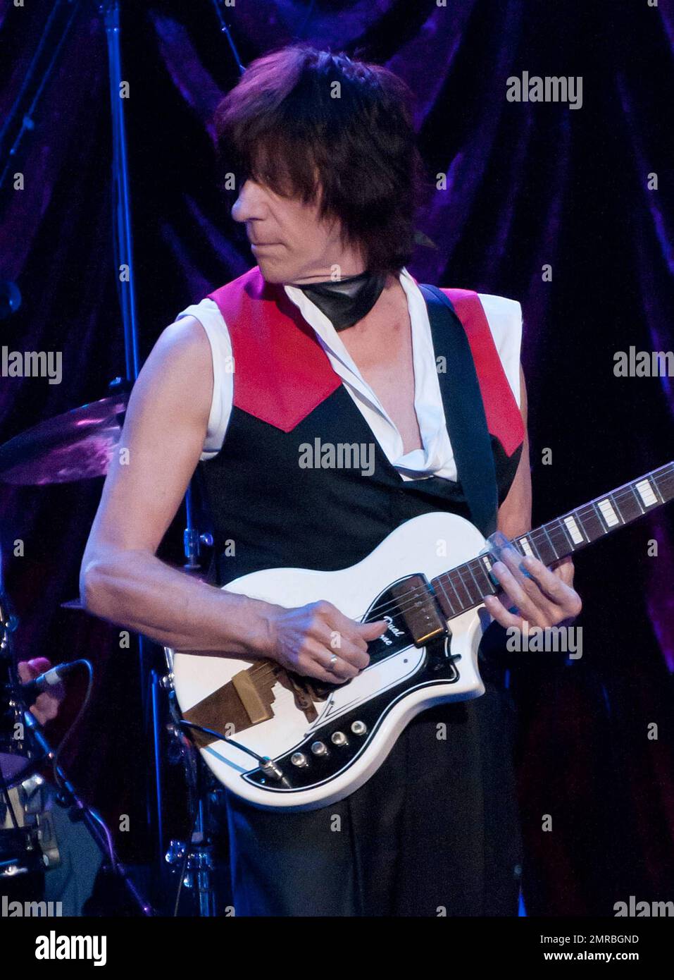 Legendary English rock guitarist Jeff Beck, who was named 14th in ...