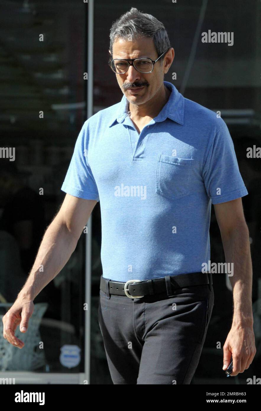 EXCLUSIVE!! Actor Jeff Goldblum looks slim and trim in a tight-fitting ...