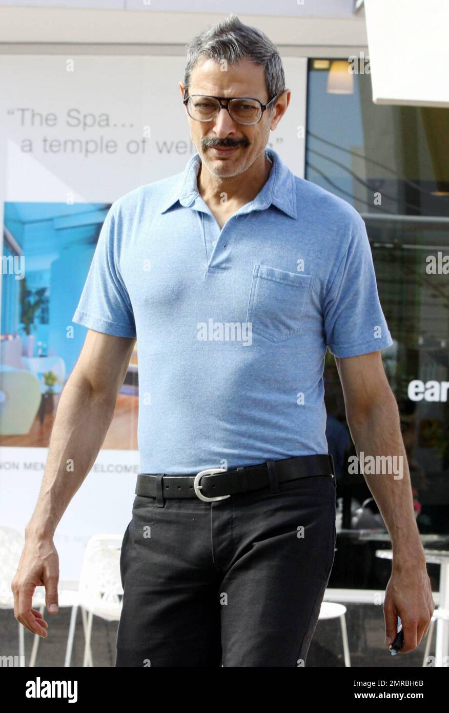 EXCLUSIVE!! Actor Jeff Goldblum looks slim and trim in a tight-fitting ...