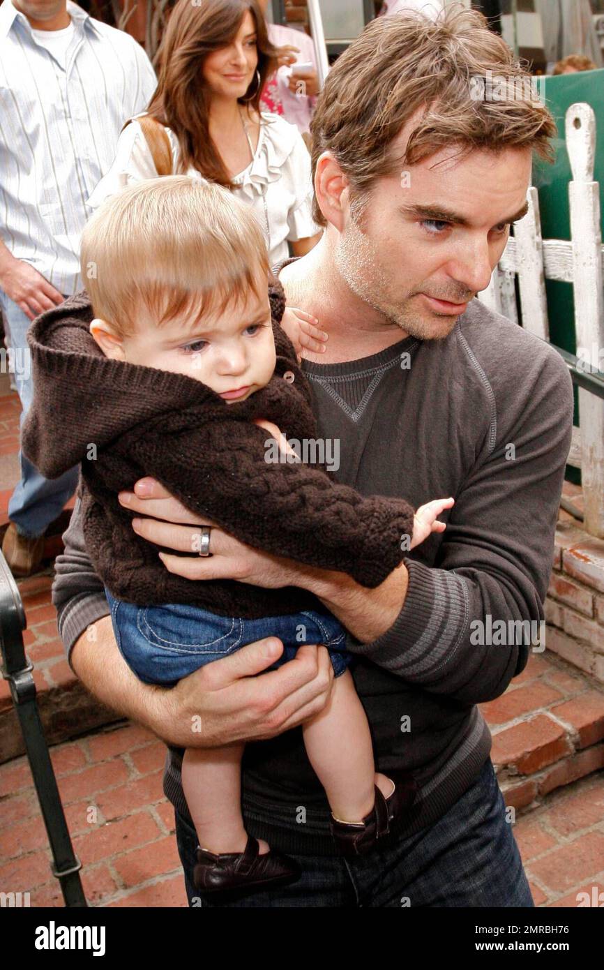 Jeff Gordon and his wife, Belgian model Ingrid Vandebosch, take their ...