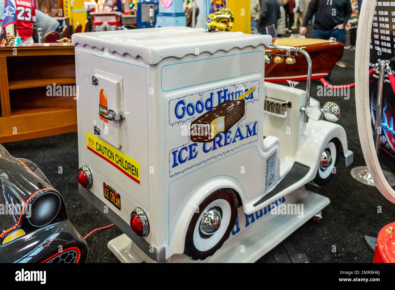 Miniature Good Humor Ice Cream Truck Stock Photo - Alamy