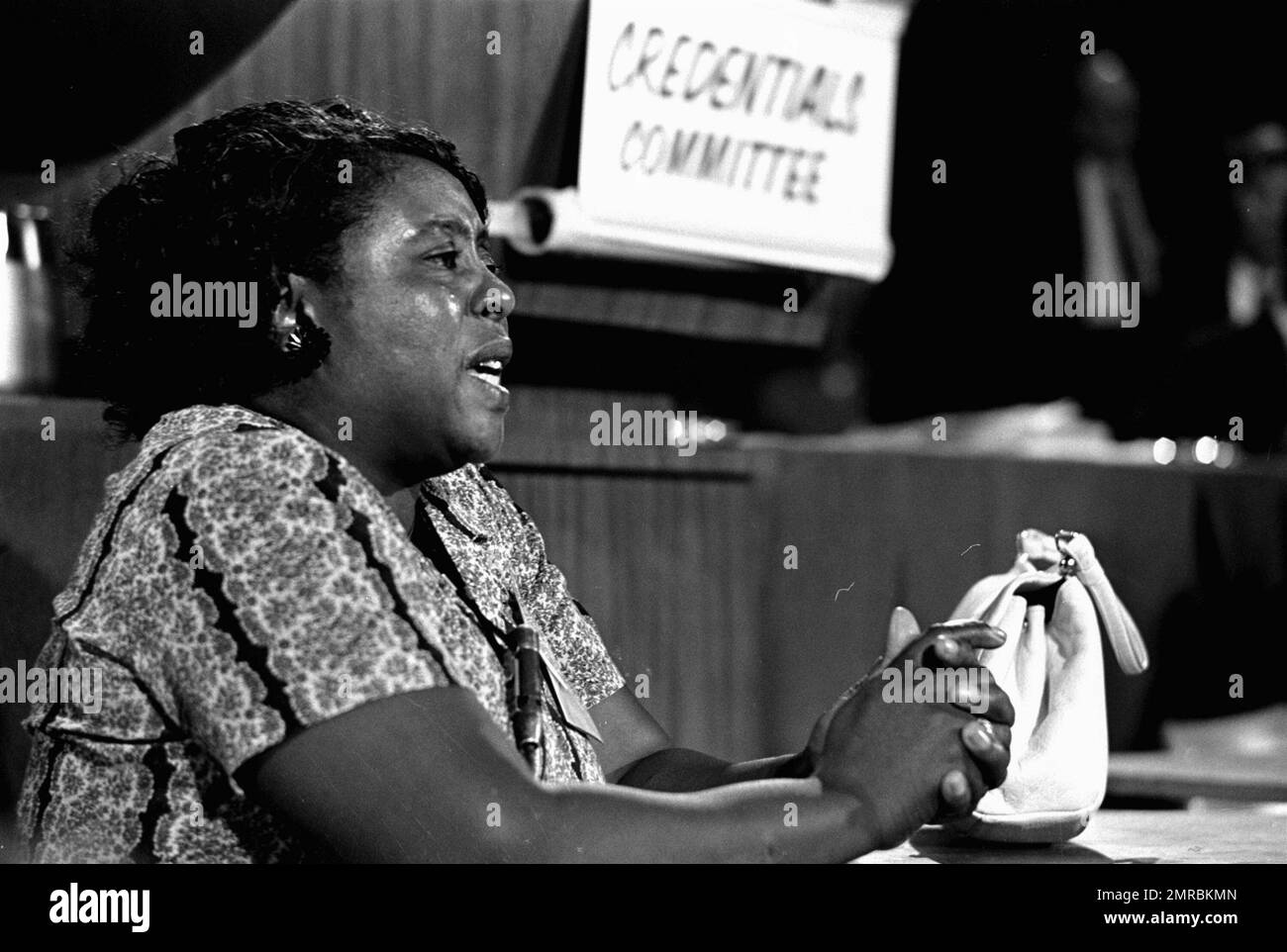 FILE-In this Aug. 22, 1964 photograph, Fannie Lou Hamer, a leader of ...