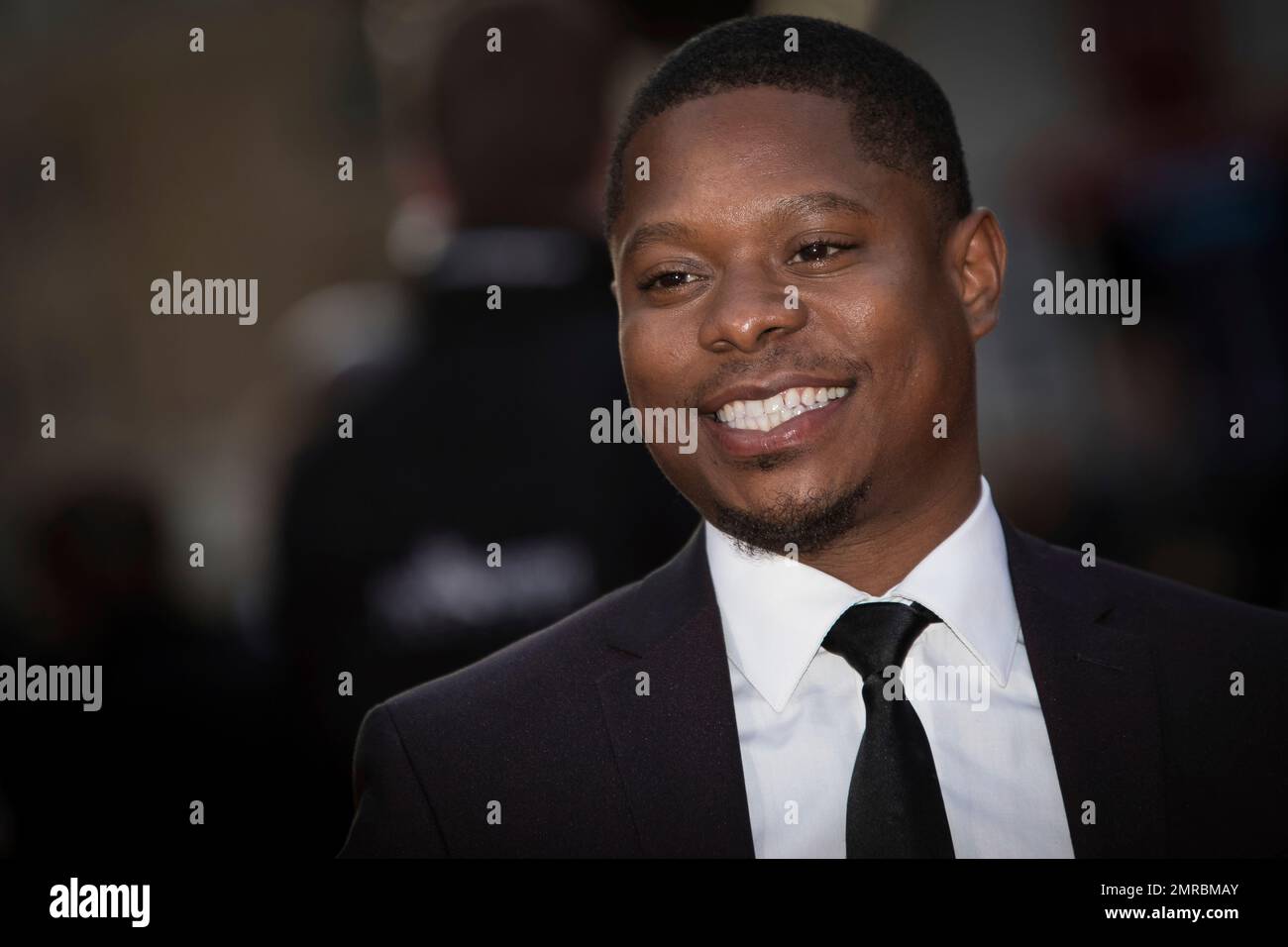Actor Jason Mitchell poses for photographers upon arrival at the ...