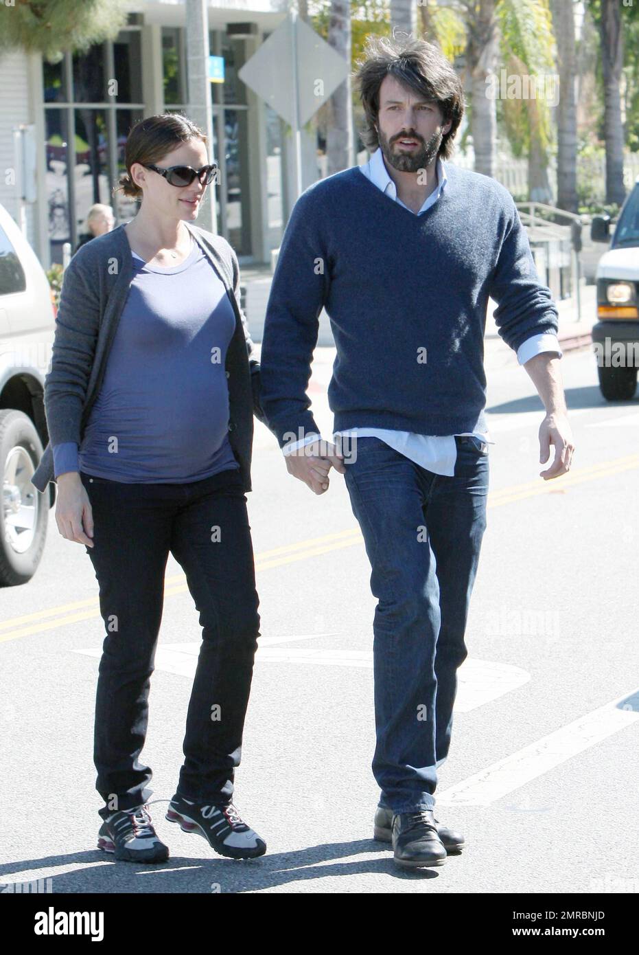 Jennifer garner ben affleck kids hi-res stock photography and images ...