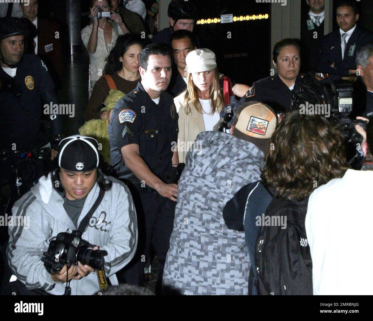 Jennifer Aniston arrives at Los Angeles International airport in Ca ...