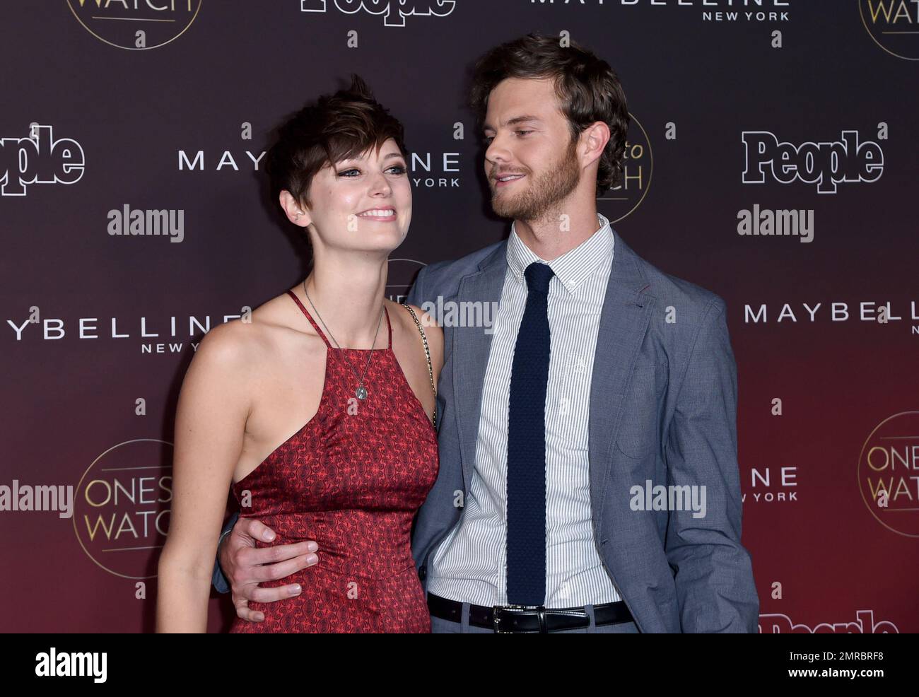Jack Quaid, right, and Elizabeth McGroder arrive at the 5th annual ...