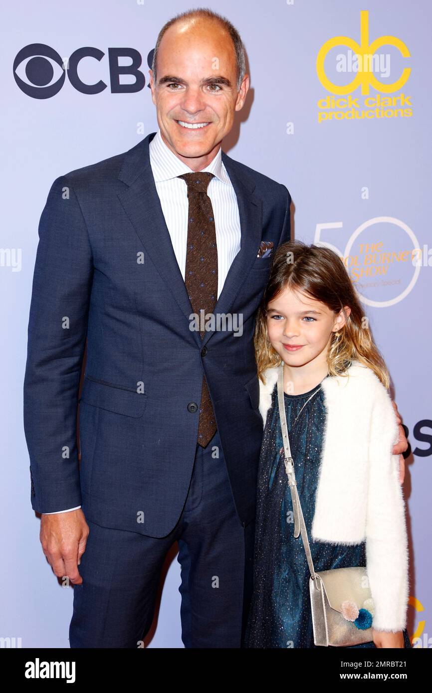 Michael Kelly, left, and daughter Frankie Kelly arrive at the "The ...