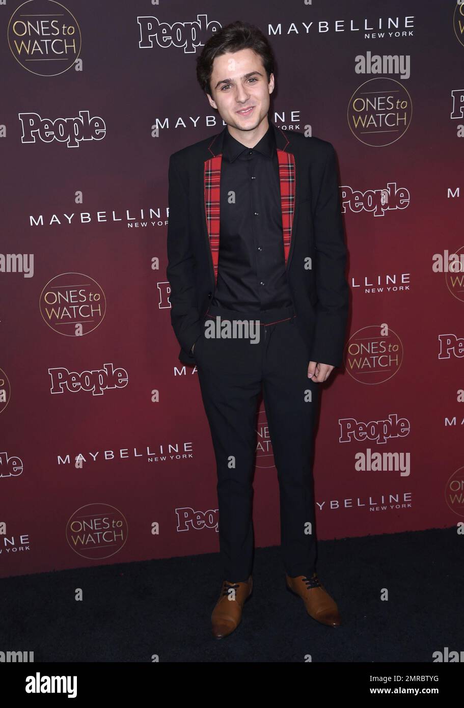 Dylan Schmid arrives at the 5th annual People Magazine "Ones To Watch ...