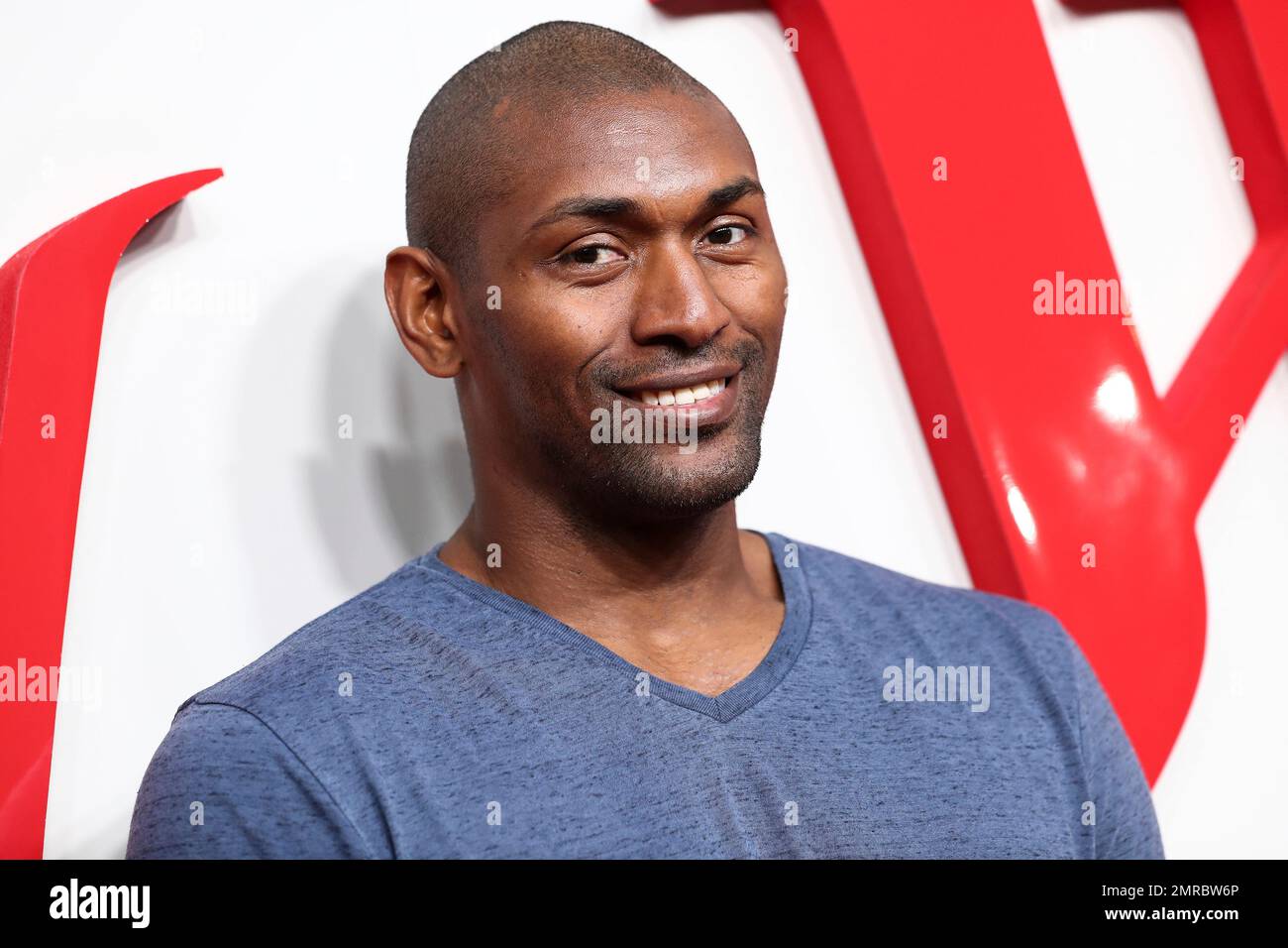 In this Tuesday, Oct. 3, 2017 photo, Metta World Peace attends the ...