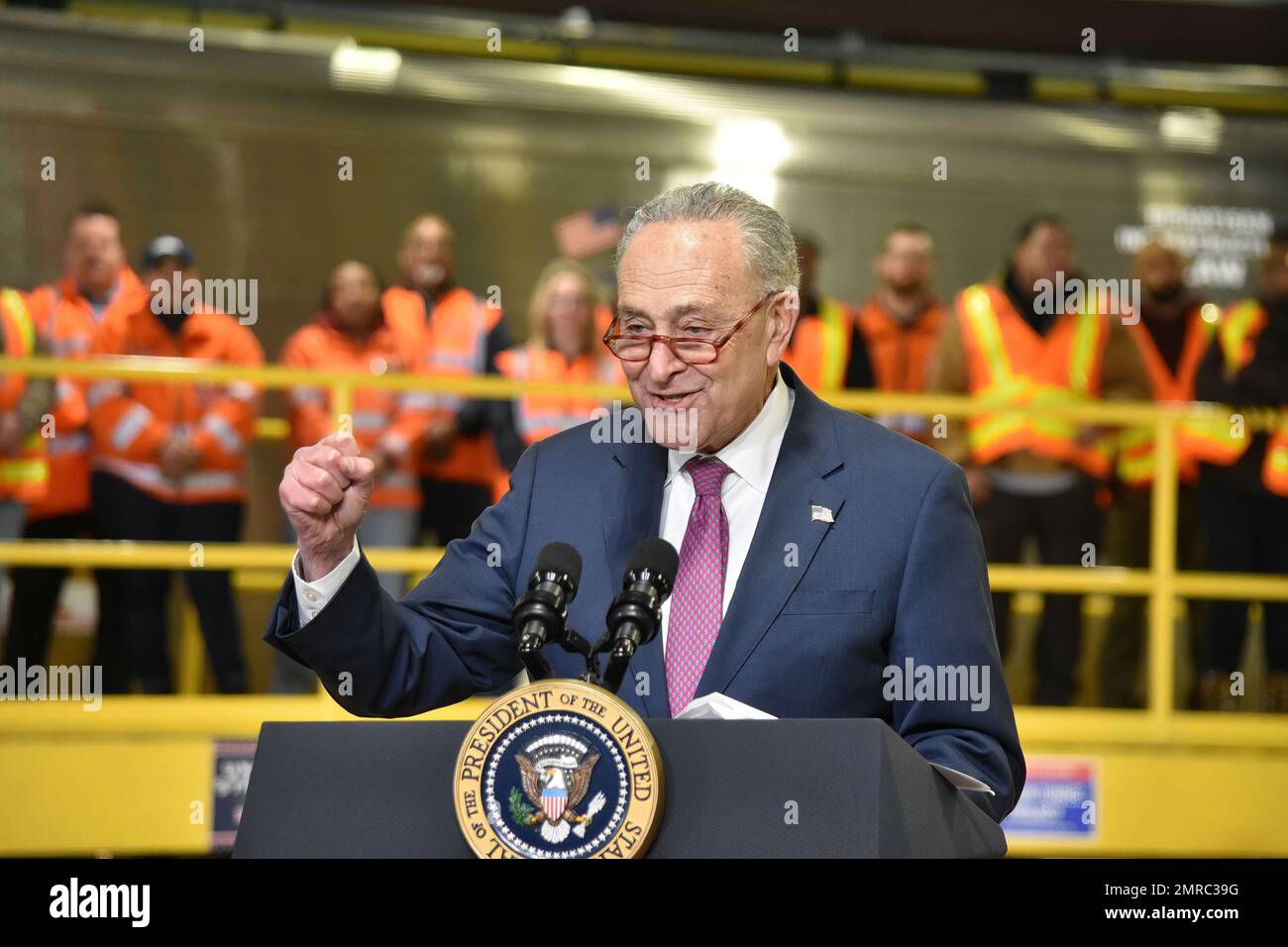 New York, United States. 31st Jan, 2023. Senator Chuck Schumer of New ...