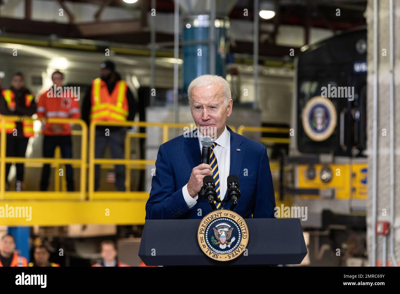 President Joe Biden Jr. highlights Bipartisan Infrastructure Law ...