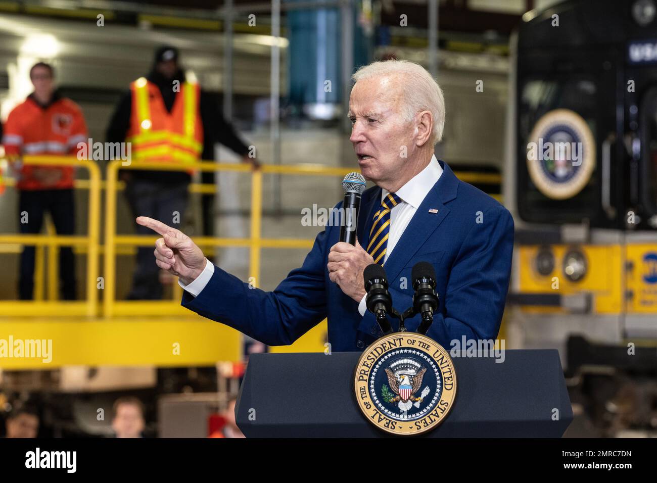 President Joe Biden Jr. highlights Bipartisan Infrastructure Law ...