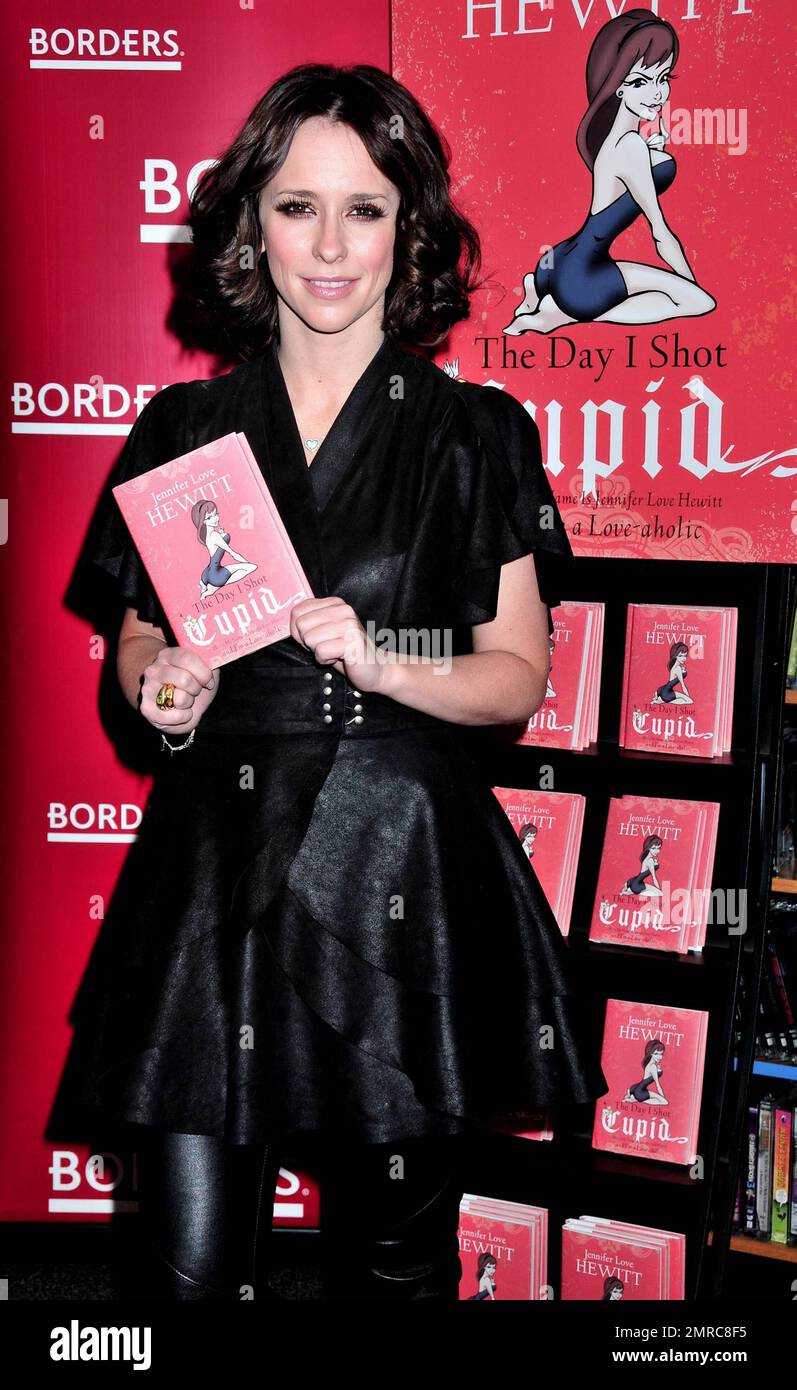 Jennifer Love Hewitt signs copies of her new book "The Day I Shot Cupid ...