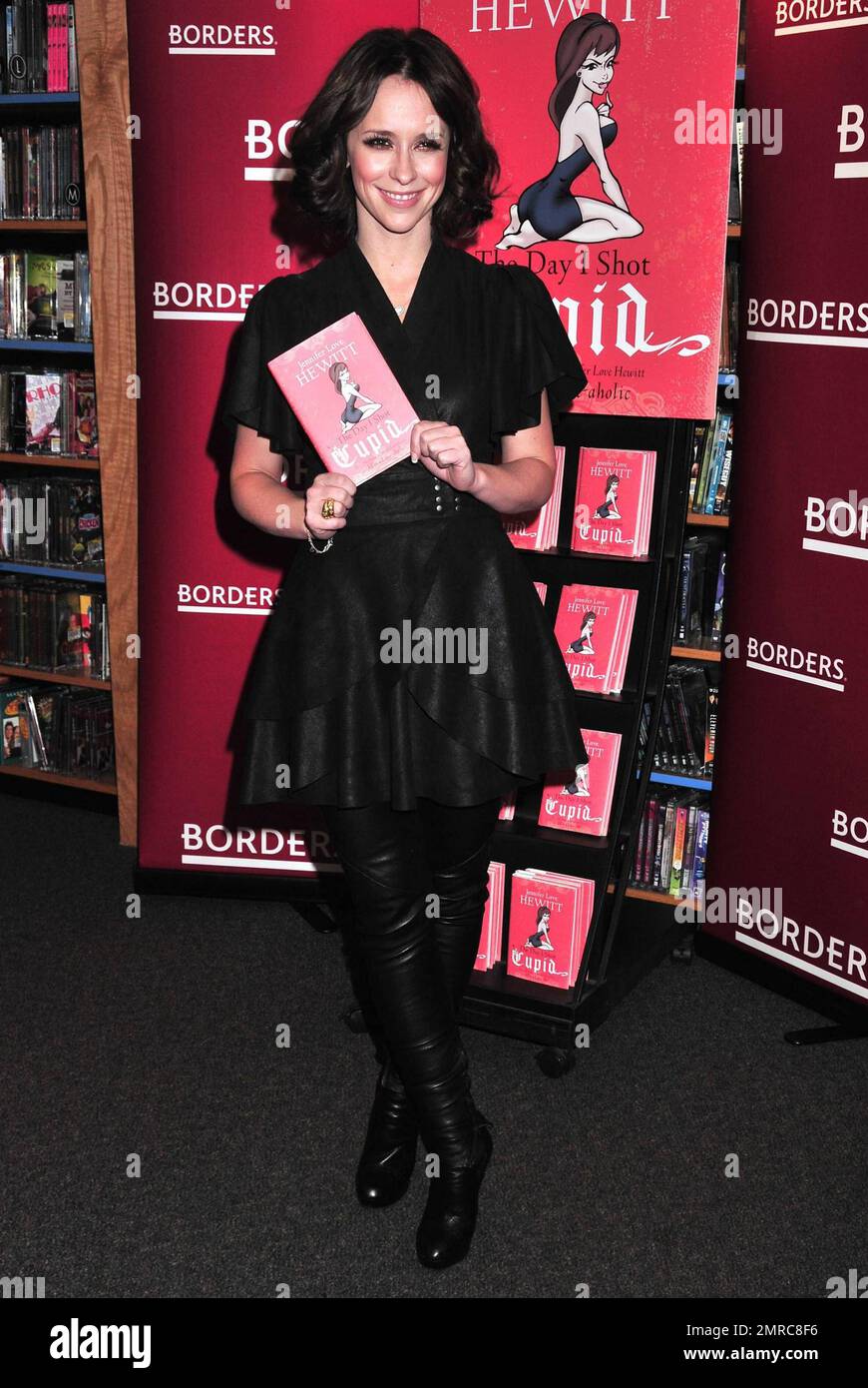 Jennifer Love Hewitt signs copies of her new book "The Day I Shot Cupid ...