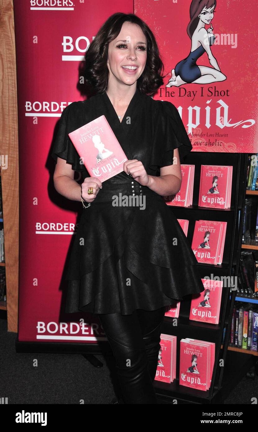 Jennifer Love Hewitt signs copies of her new book "The Day I Shot Cupid ...