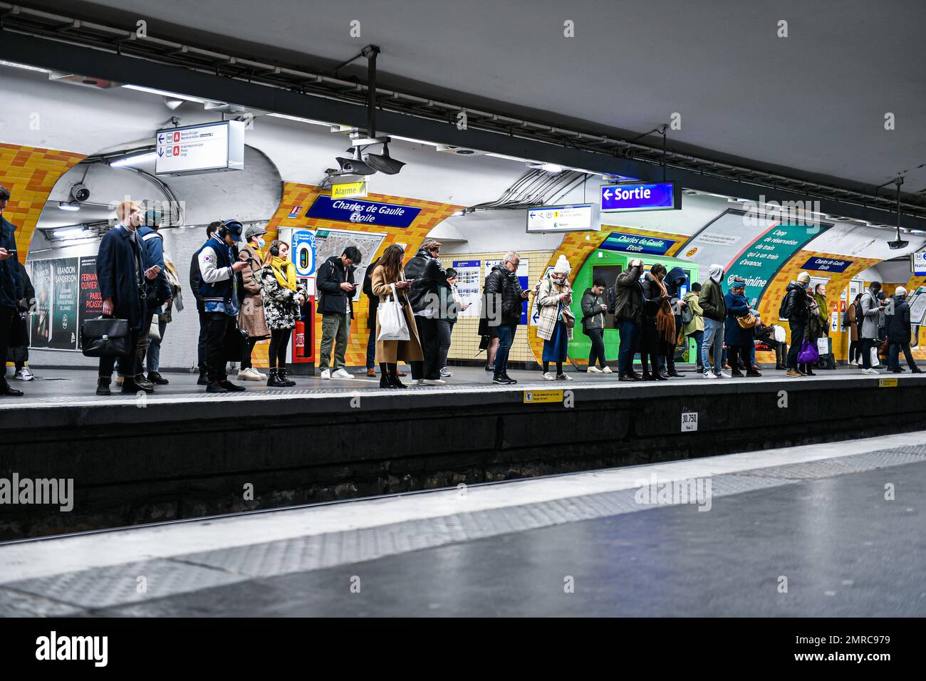 Paris, France on January 31, 2023. Illustration picture shows the ...