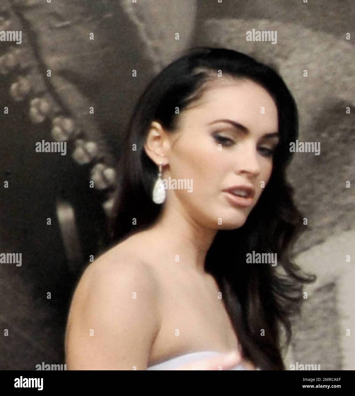 Megan Fox arrives at Jennifer's Body Q & A session in Los Angeles, Ca ...