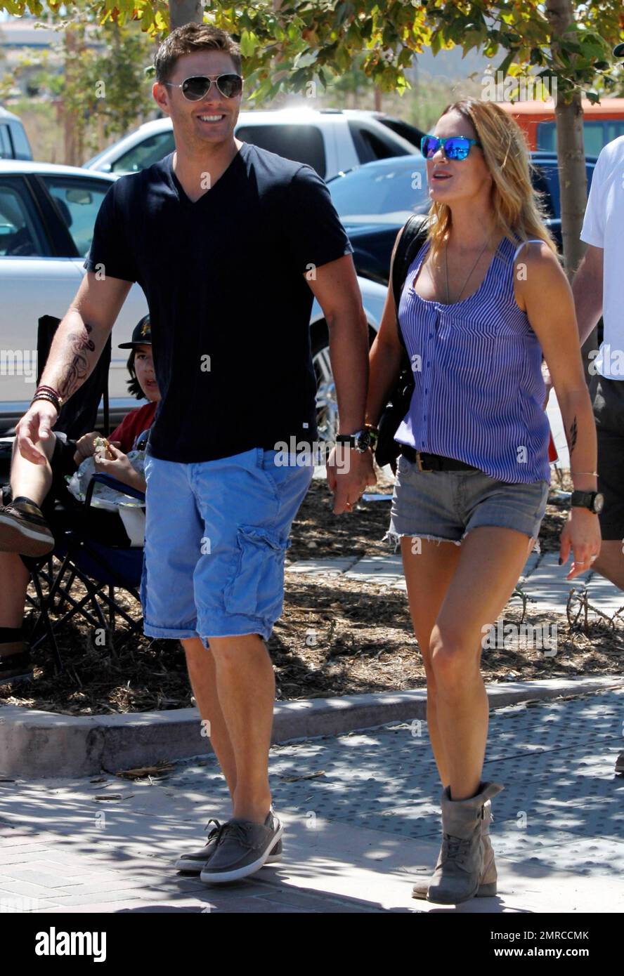 Jensen Ackles and wife Danneel Ackles were spotted at the 31st annual ...