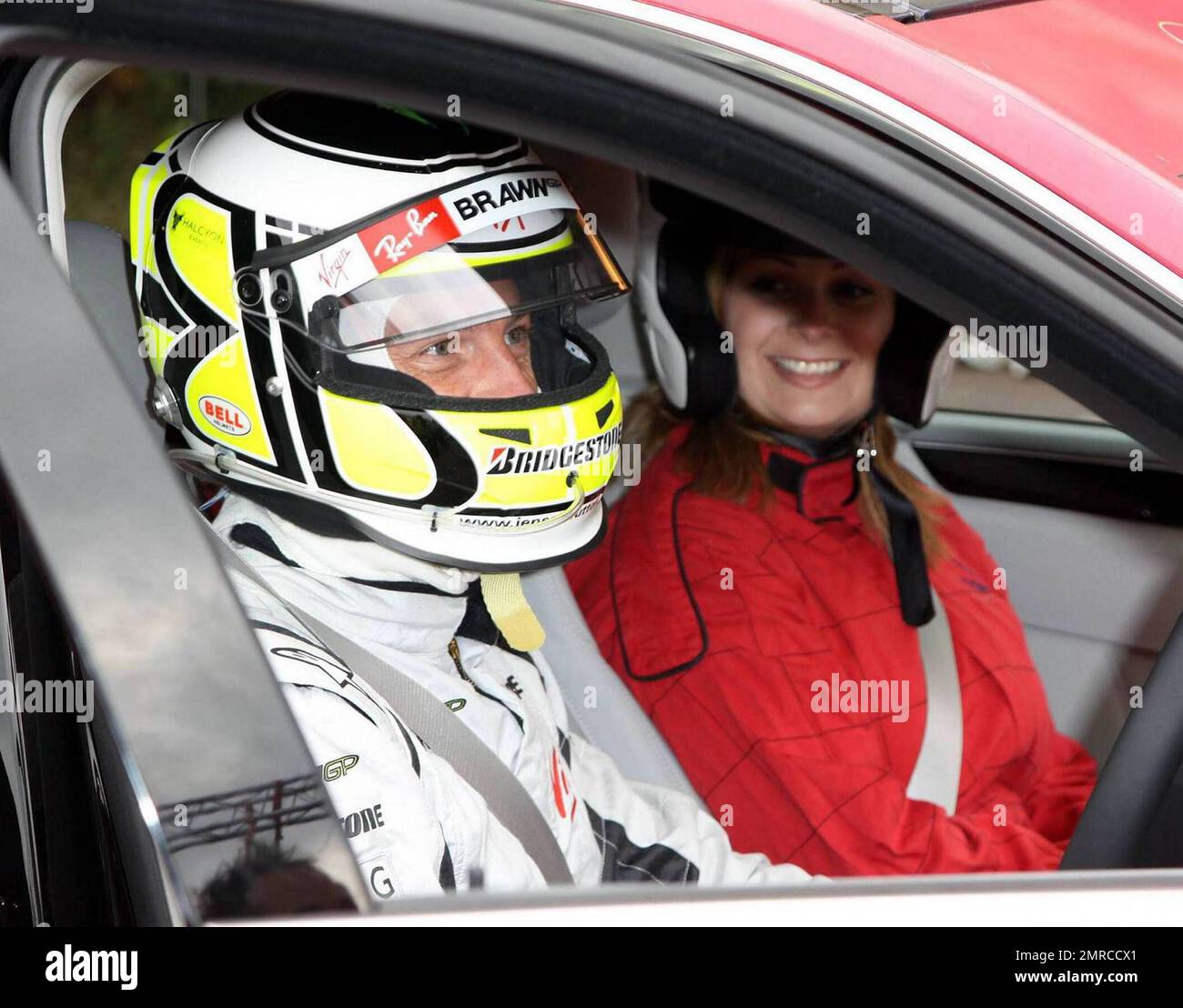 Jodie Kidd joins Jenson Button in an appearance at Bluewater shopping ...