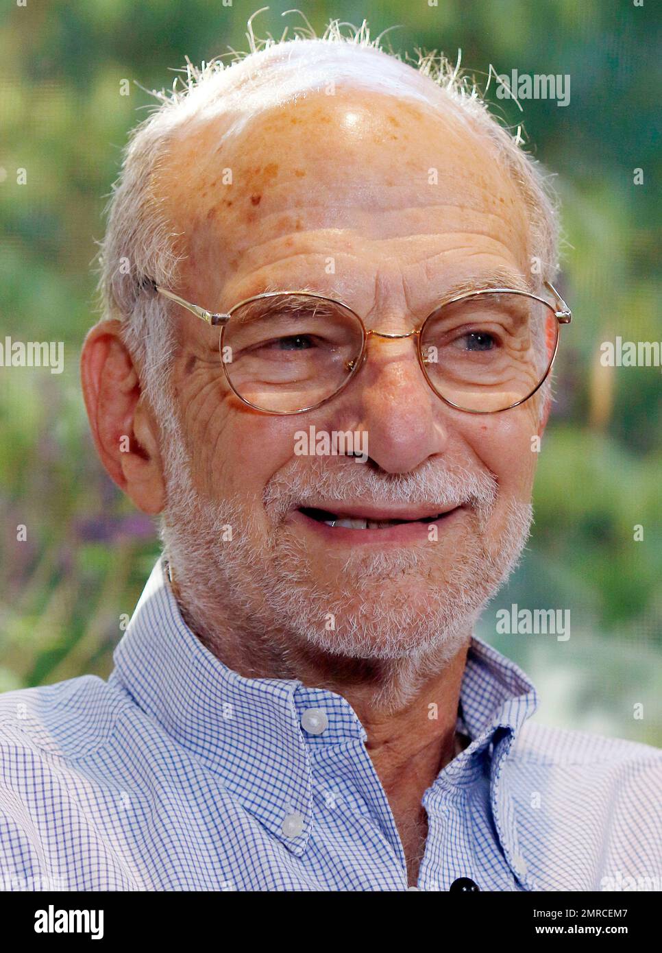 Michael Rosbash smiles during an interview at his home, Monday, Oct. 2 ...