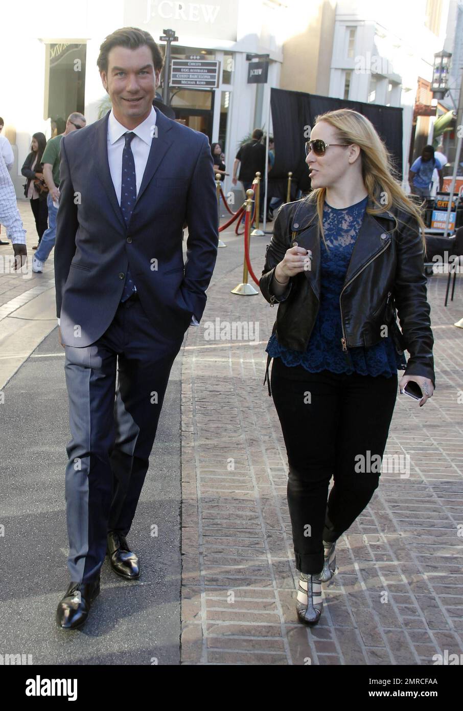 Jerry O'Connell makes an appearance at The Grove for an interview with ...